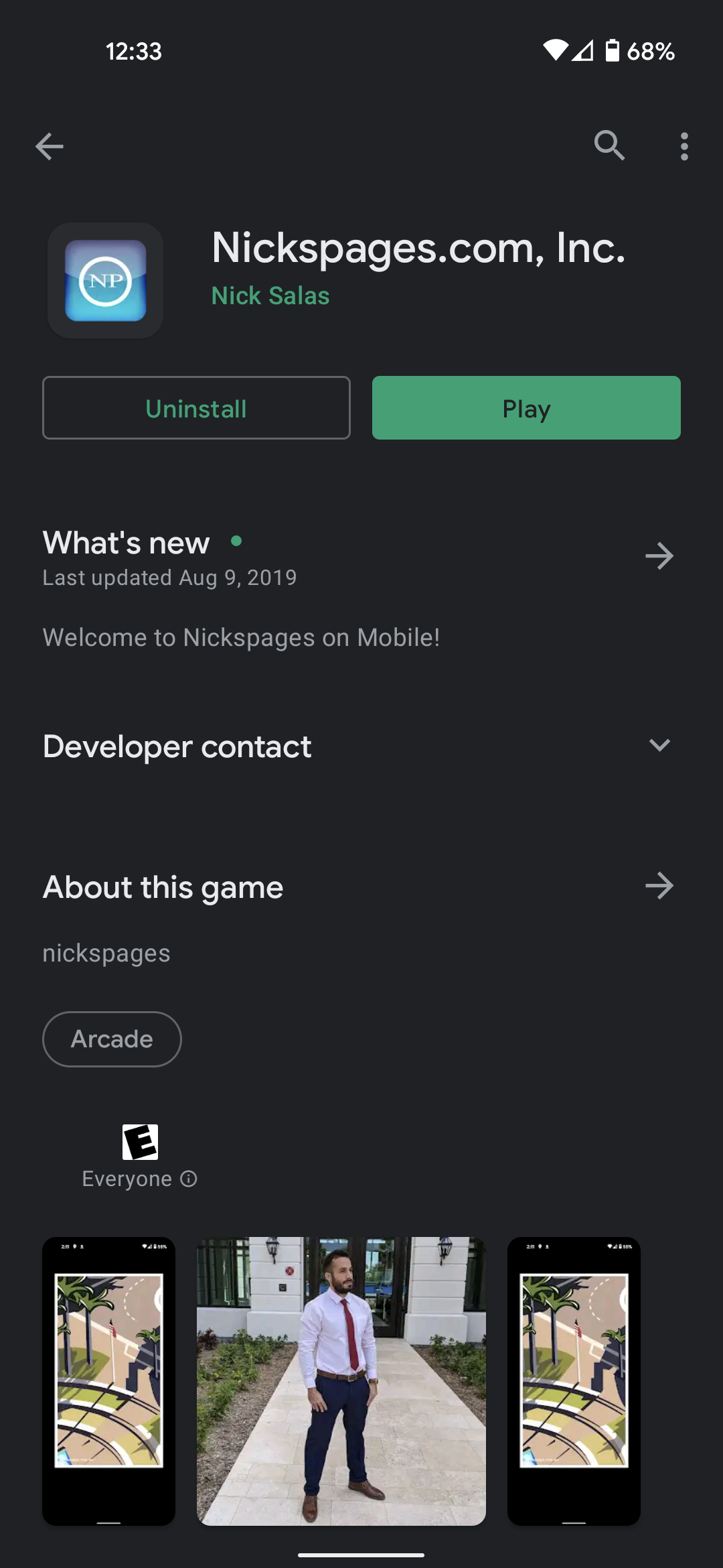 Make Sure to Download nickspages at the Google Play Store | Nickspages.com, Inc. Software Solutions