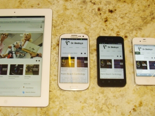 Responsive Web App Launched for Cardiologist | Nickspages.com, Inc. Software Solutions